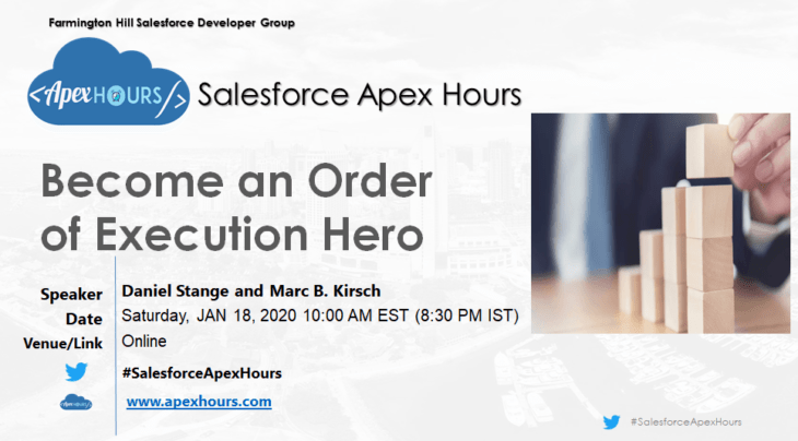 Become an Order of Execution Hero - Apex Hours