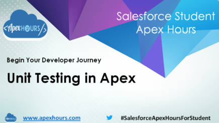 Unit Testing in Apex - Apex Hours