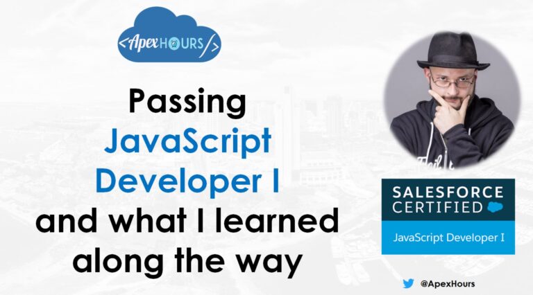 Passing Javascript Developer I And What I Learned Along The Way Apex Hours
