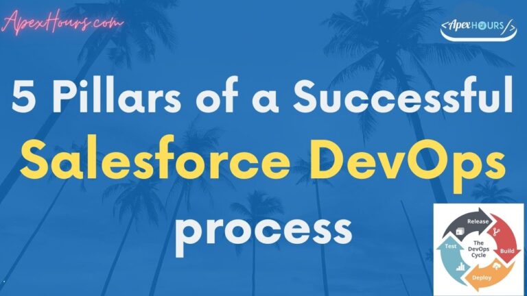 5 Pillars of a successful Salesforce DevOps process - Apex Hours