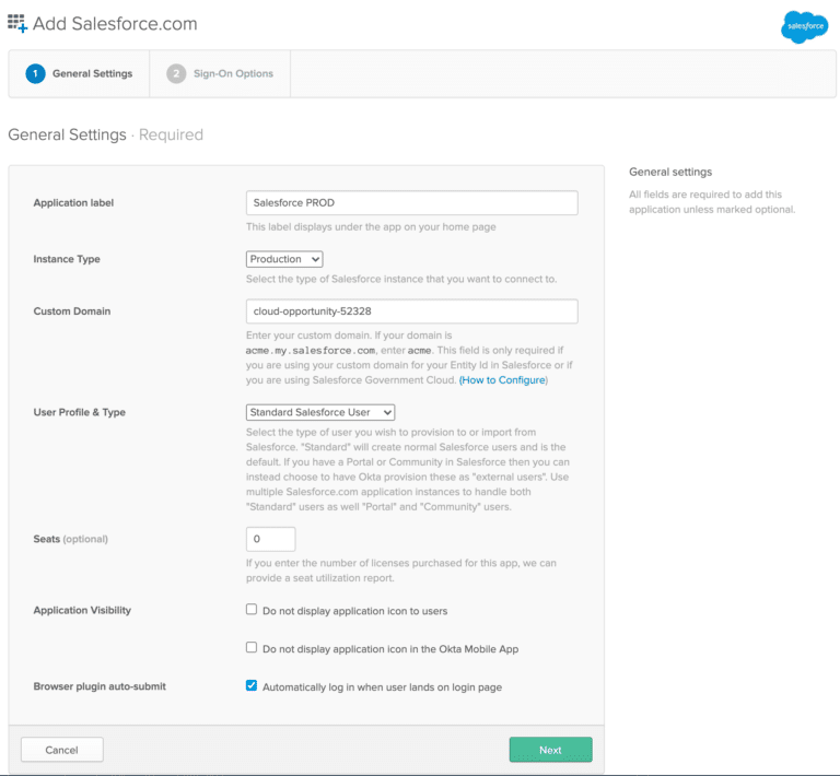 Setup Okta Single Sign-On (SSO) with Salesforce - Apex Hours