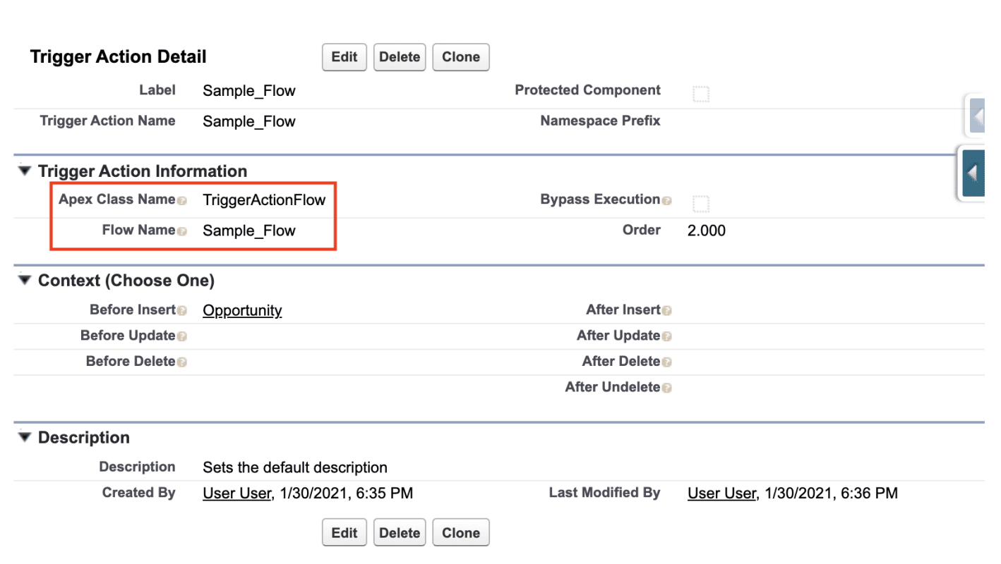 Trigger Actions Framework Apex Hours