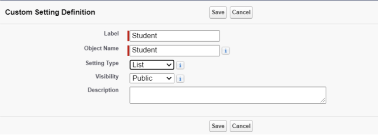 Salesforce Custom Settings - Apex Hours