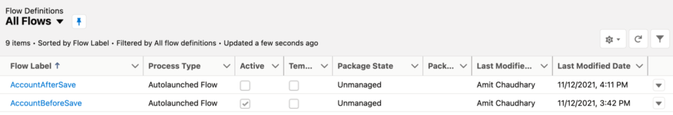 One Record Triggered Flow Per Object Per Type - Apex Hours