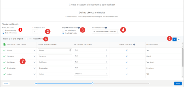 Lightning Object Creator Spreadsheet Into Custom Object Apex Hours