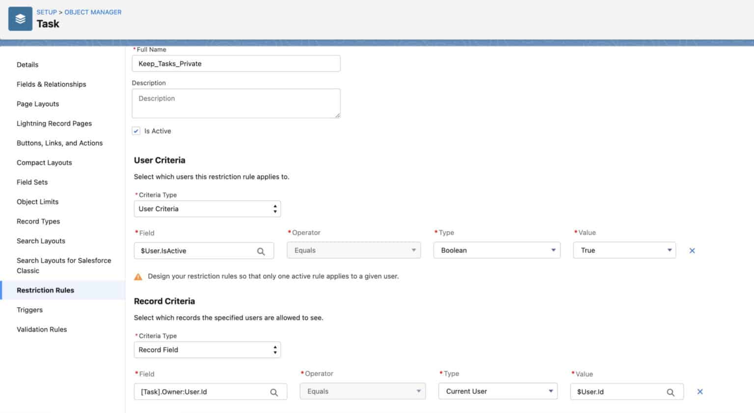 Salesforce Restriction Rules - Apex Hours