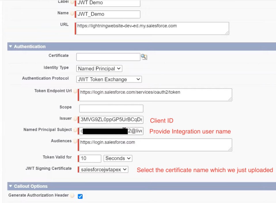 Salesforce OAuth 2.0 JWT Bearer flow - Apex Hours