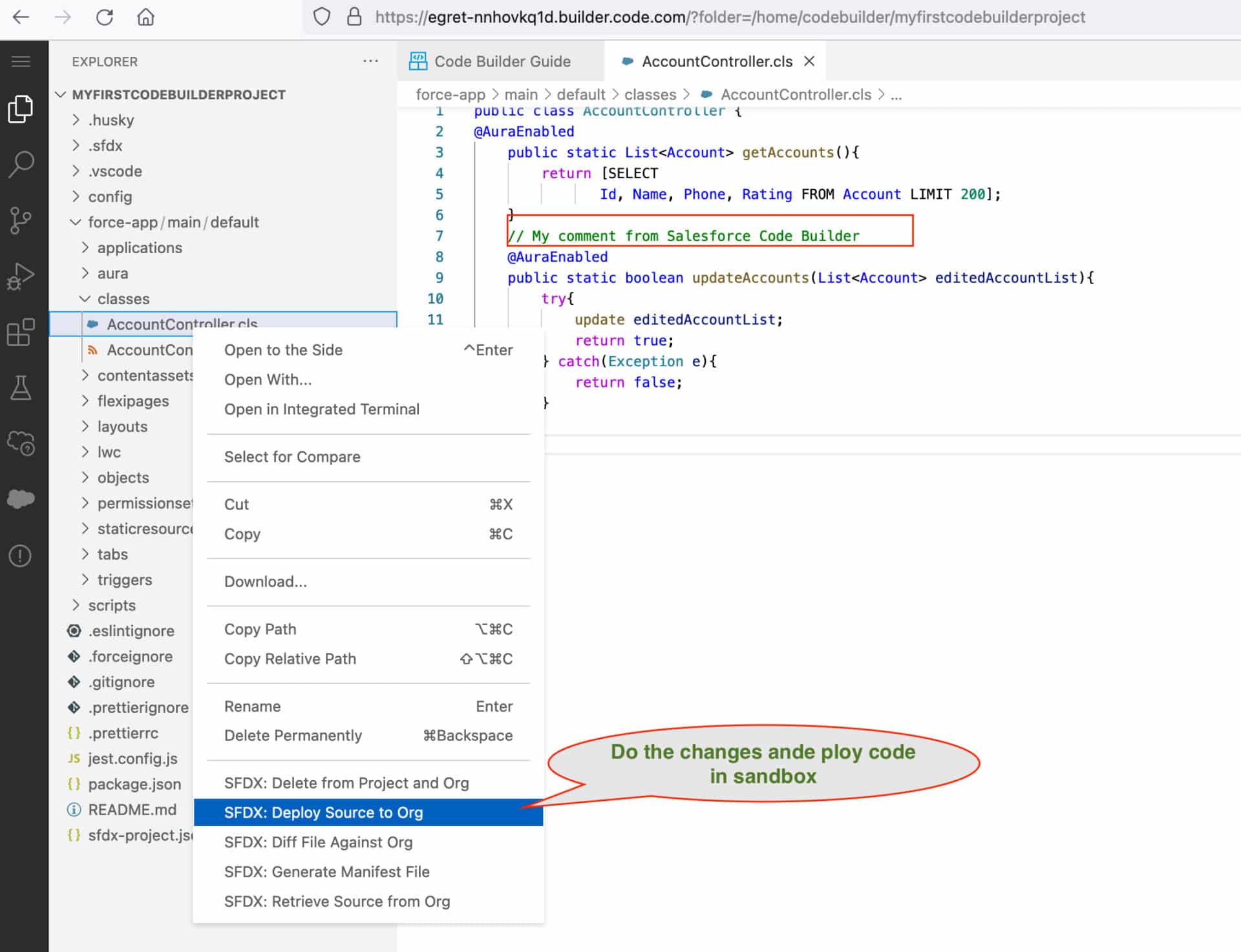 Salesforce Code Builder Beta Apex Hours