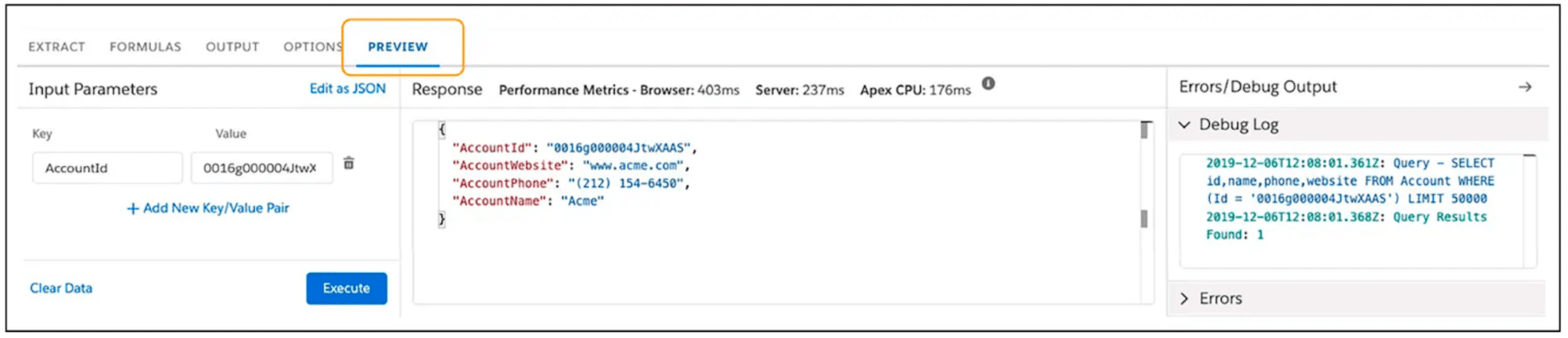 OmniStudio DataRaptors - Apex Hours