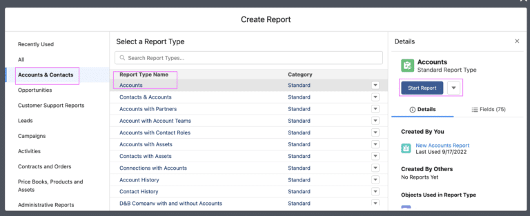 Reports in Salesforce- Types of Reports in Salesforce - Apex Hours