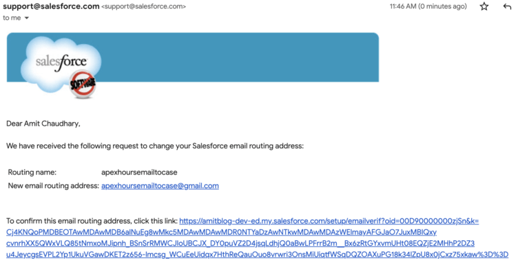 Setup Email-to-Case in Salesforce - Apex Hours