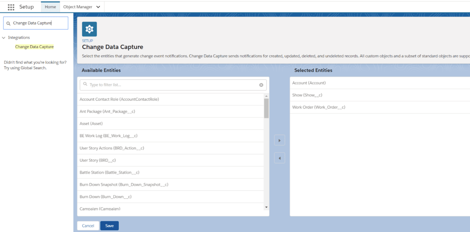 Change Data Capture in Salesforce - Apex Hours