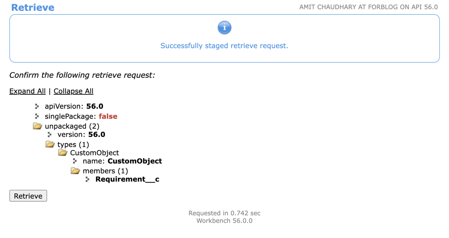 Salesforce Deployment using Workbench - Apex Hours