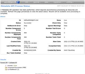 Salesforce Deployment using Workbench - Apex Hours