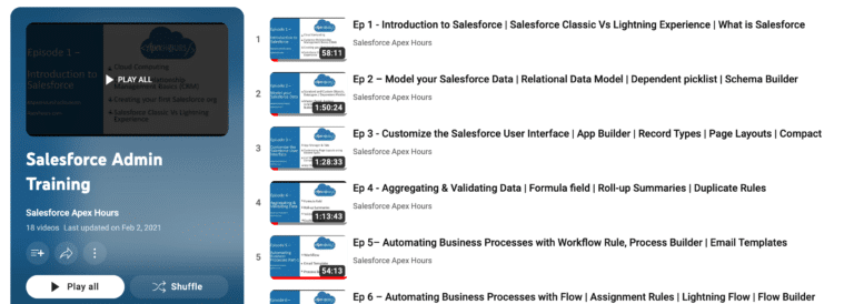 Free Salesforce Training Classes Await!