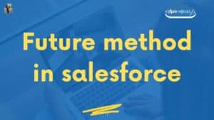 Future method in salesforce - Apex Hours