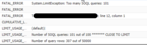 How to Resolve System.limitException: Too many SOQL Queries 101 - Apex Hours