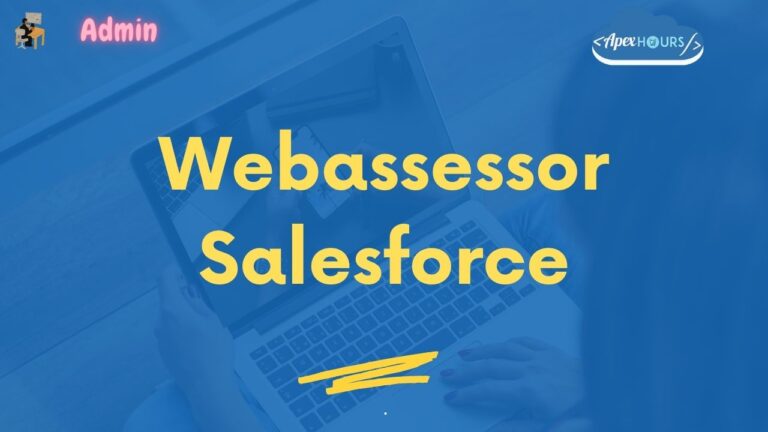 Webassessor Salesforce: Guide to Book your Salesforce Certification Exam - Apex Hours