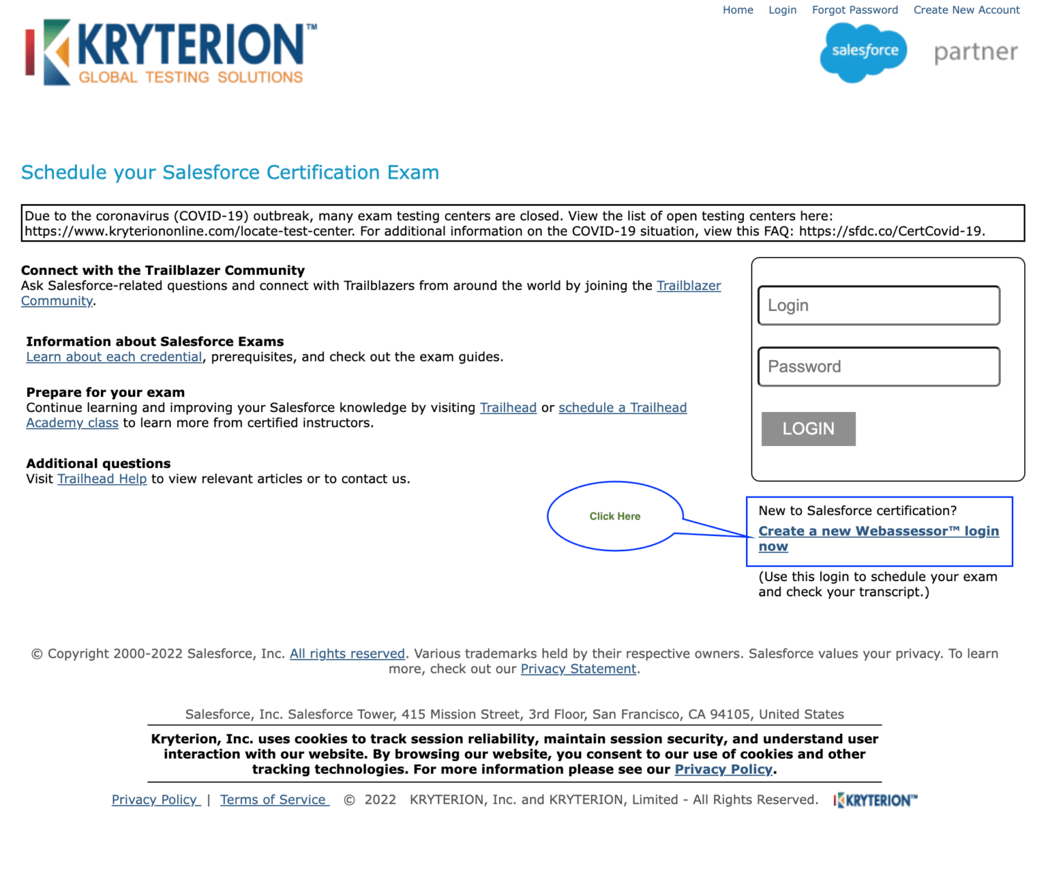 Webassessor Salesforce: Guide to Book your Salesforce Certification ...