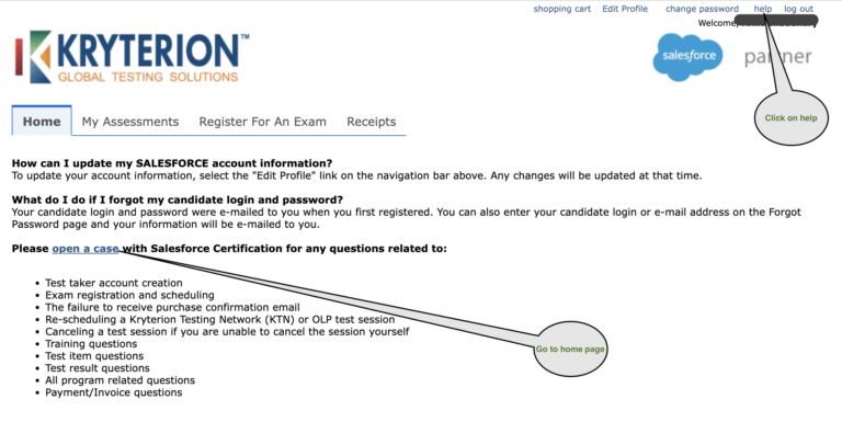 Webassessor Salesforce: Guide to Book your Salesforce Certification ...