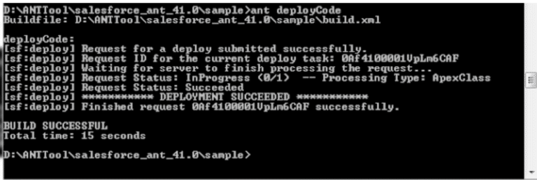Salesforce Deployment Using ANT Migration Tool - Apex Hours