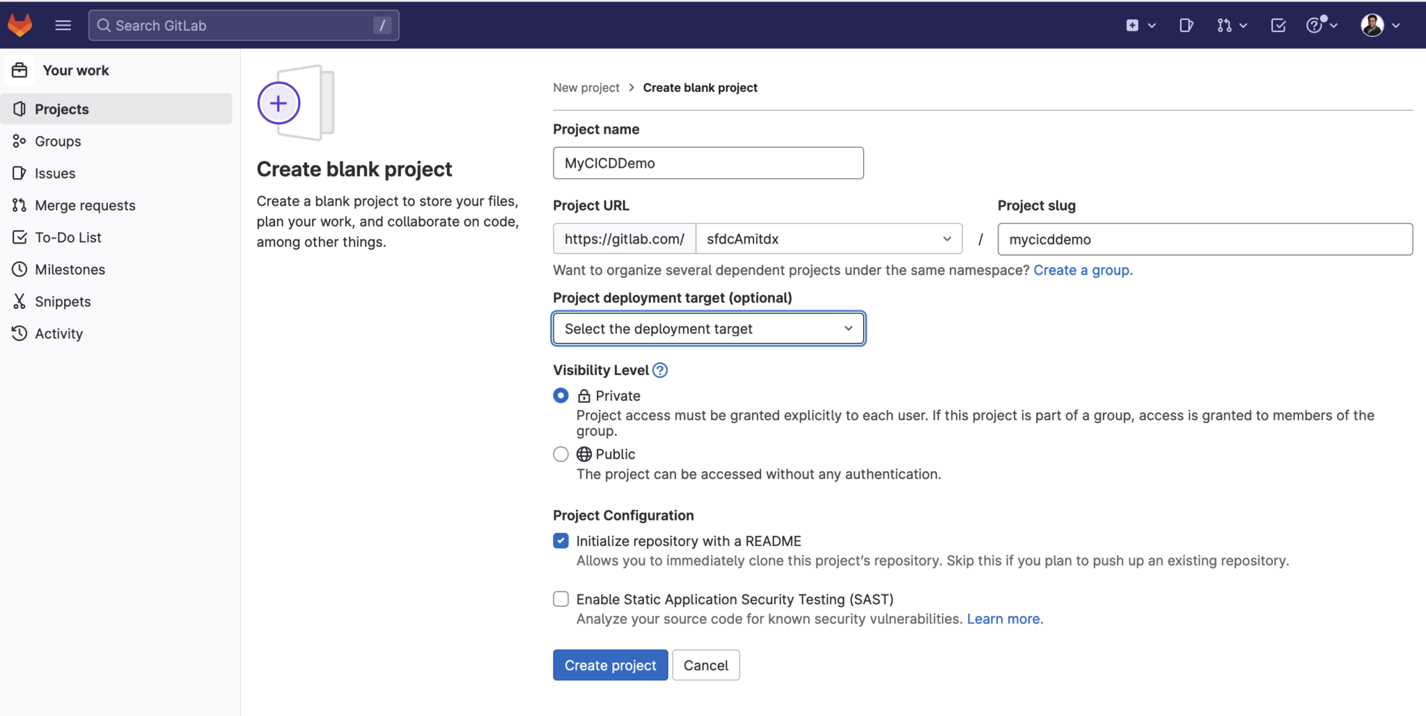 Build CI/CD pipeline using Gitlab for Salesforce - Apex Hours