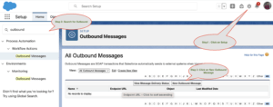 Send Outbound Message From Flow in Salesforce - Apex Hours