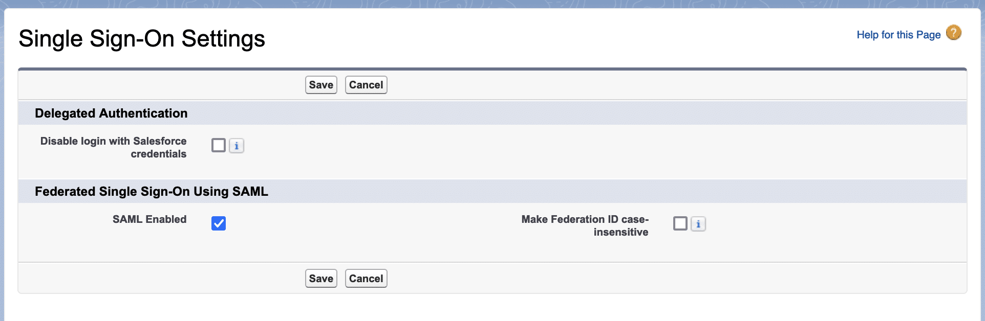 Single Sign on Between Two Salesforce Org - Apex Hours