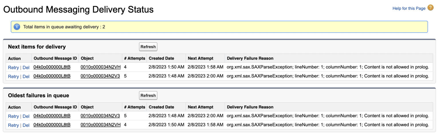 Send Outbound Message From Flow in Salesforce - Apex Hours