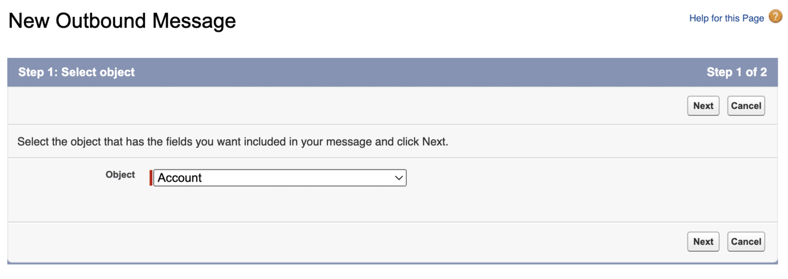 Send Outbound Message From Flow in Salesforce - Apex Hours
