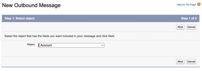 Send Outbound Message From Flow in Salesforce - Apex Hours