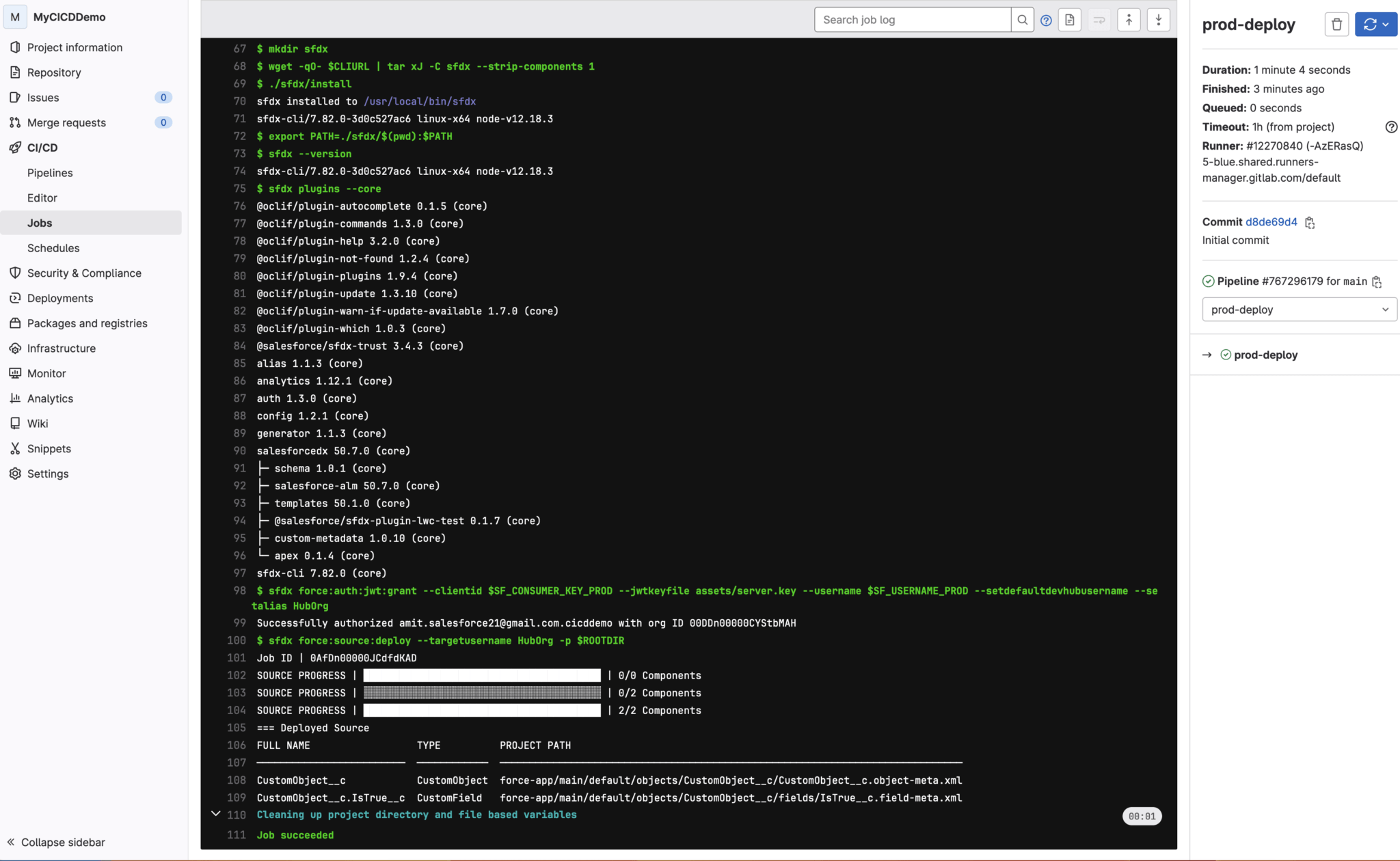 Build Cicd Pipeline Using Gitlab For Salesforce Apex Hours 1734
