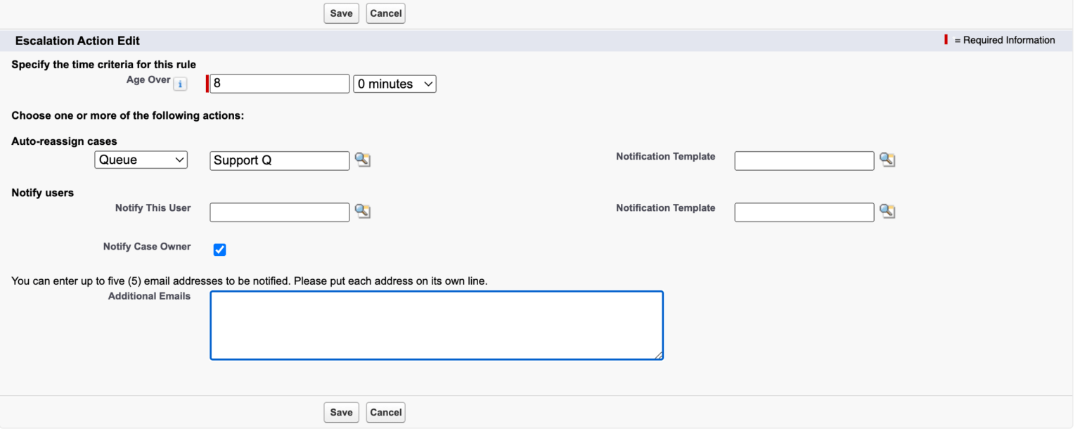 Case Escalation Rule - Apex Hours