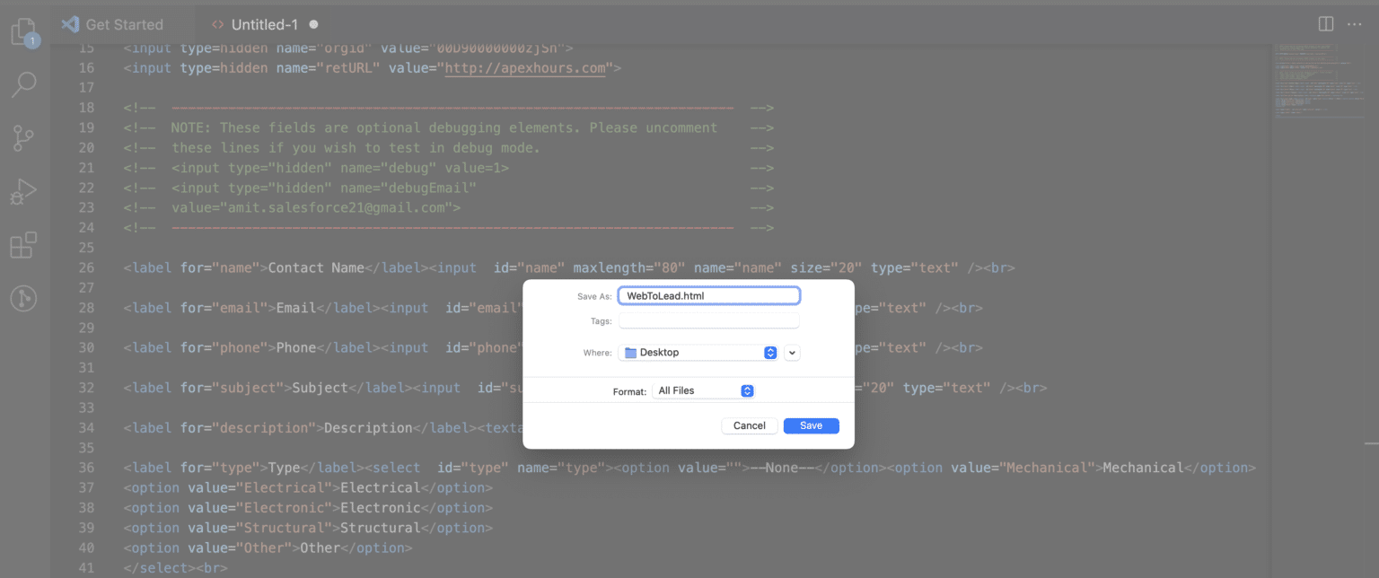 Web-to-Case in Salesforce - Apex Hours
