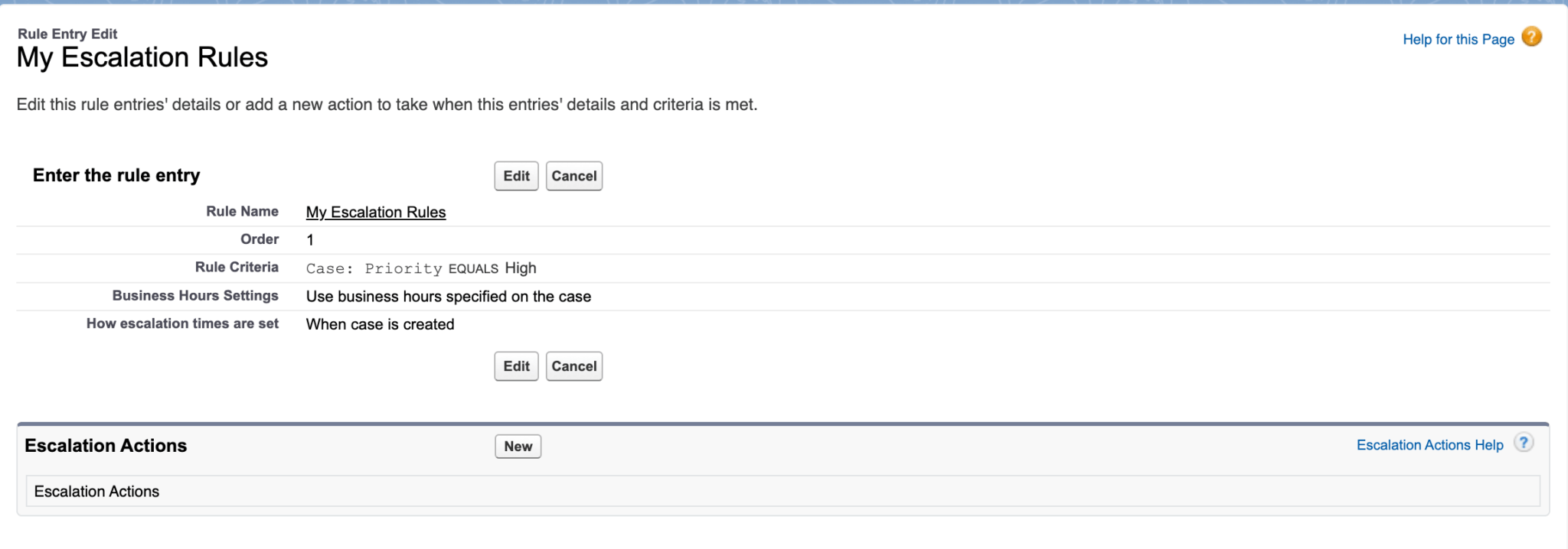 Case Escalation Rule - Apex Hours