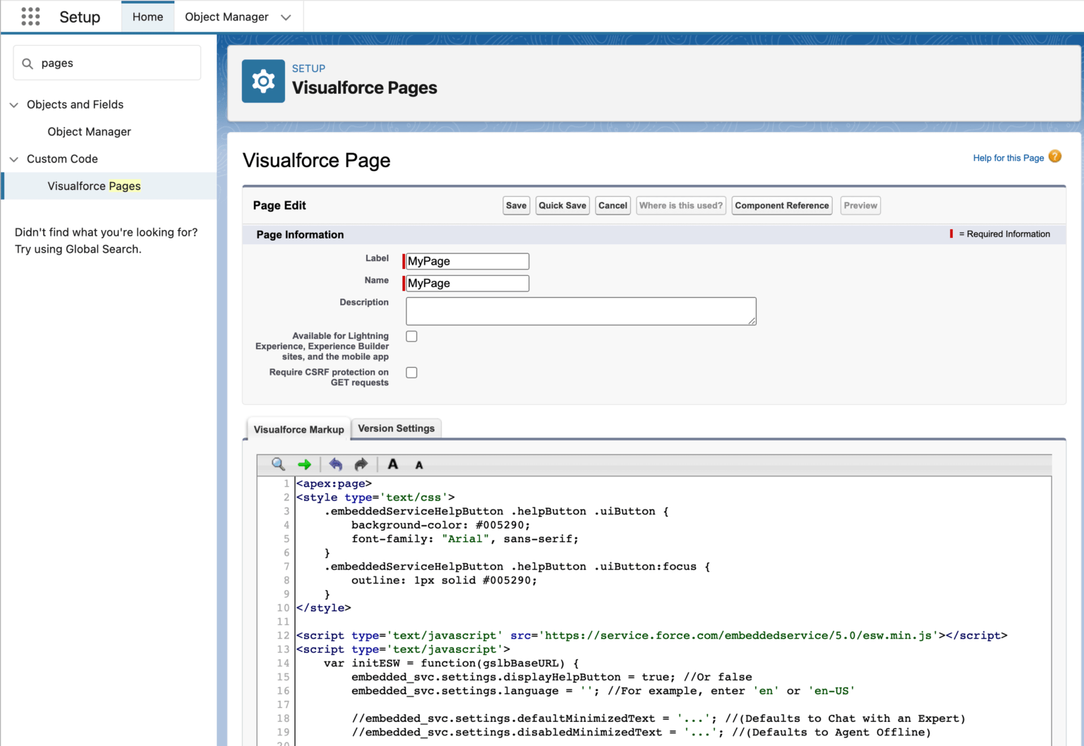 Salesforce Live Web Chat - Apex Hours