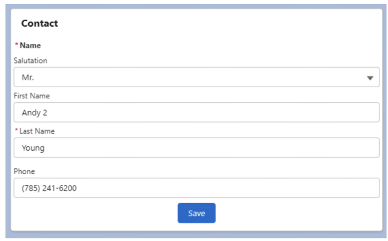 Lightning Data Service in Lightning Web Components - Apex Hours