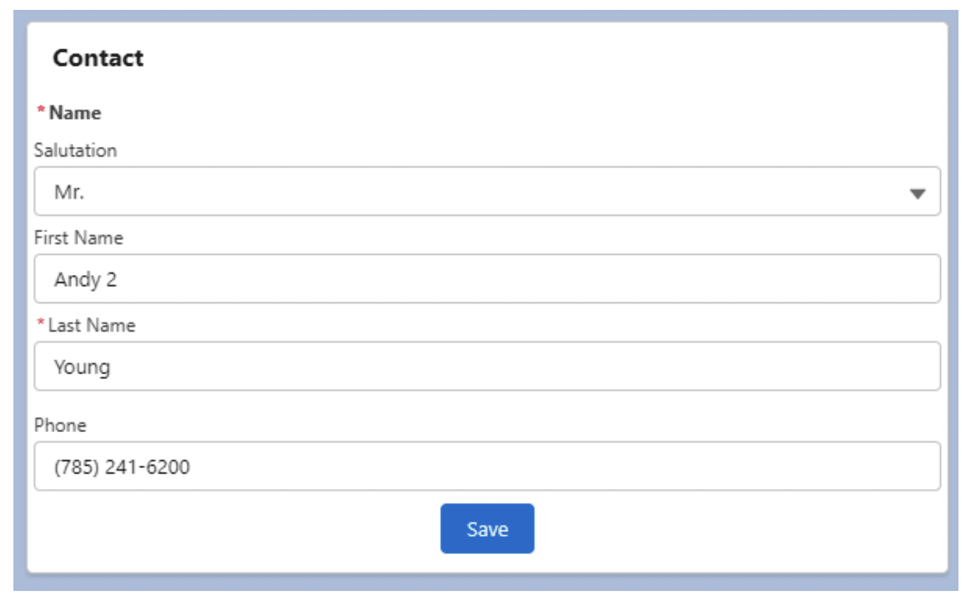 Lightning Data Service in Lightning Web Components - Apex Hours