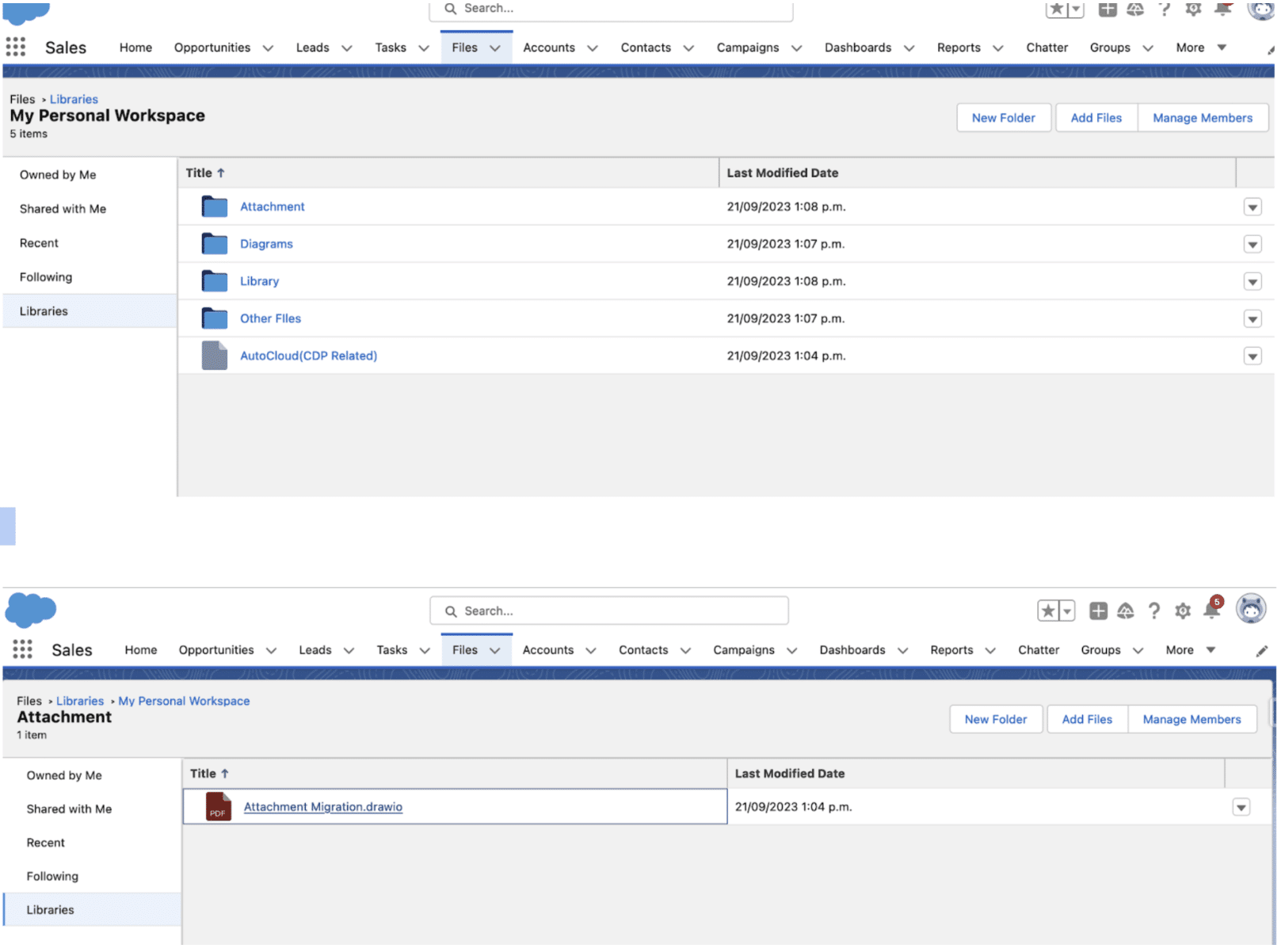 Salesforce Library Migration process - Apex Hours