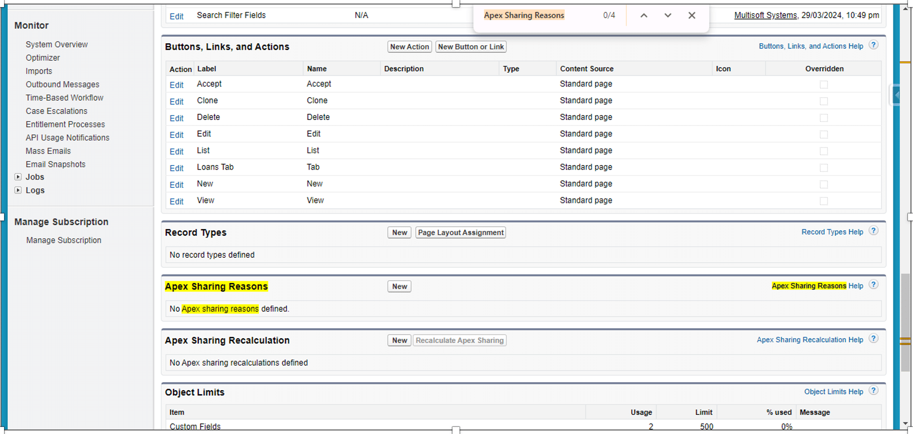 Apex Sharing in Salesforce - Apex Hours