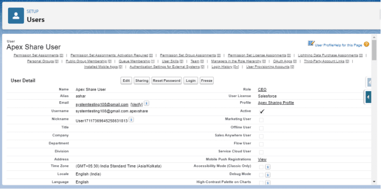 Apex Sharing in Salesforce - Apex Hours
