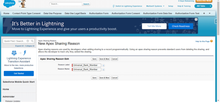 Apex Sharing in Salesforce - Apex Hours