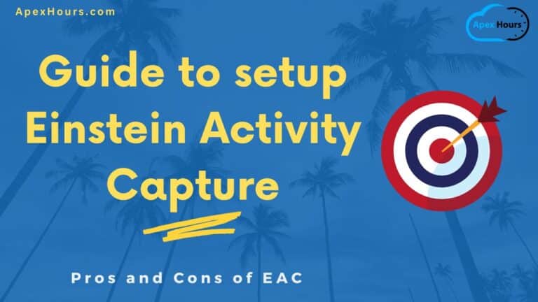 Guide to setup Einstein Activity Capture - Apex Hours