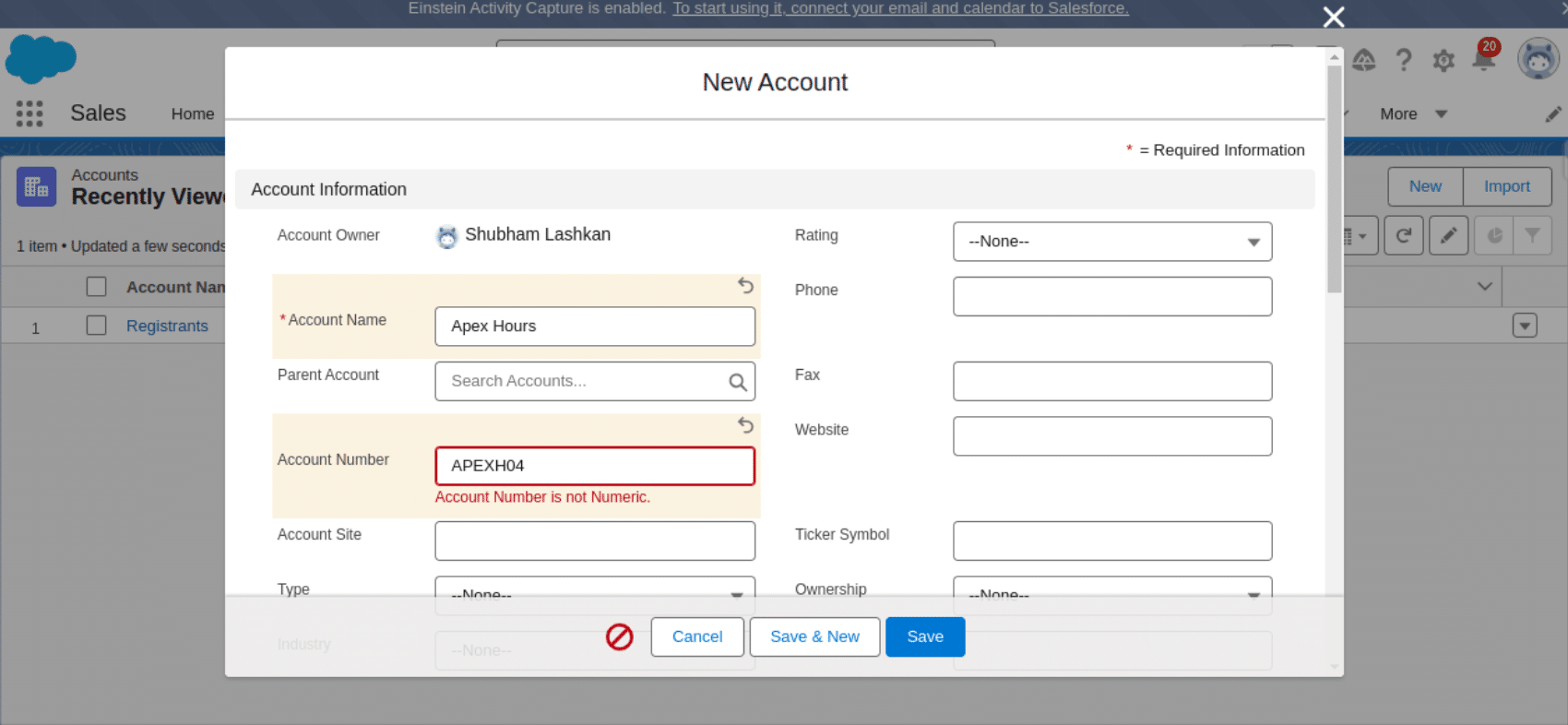 Validation Rules in Salesforce [With Examples] - Apex Hours