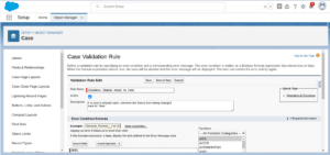Validation Rules in Salesforce [With Examples] - Apex Hours