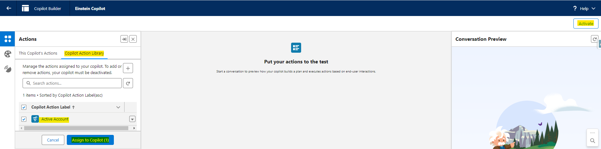 Einstein Copilot Standard and Custom Actions - Apex Hours
