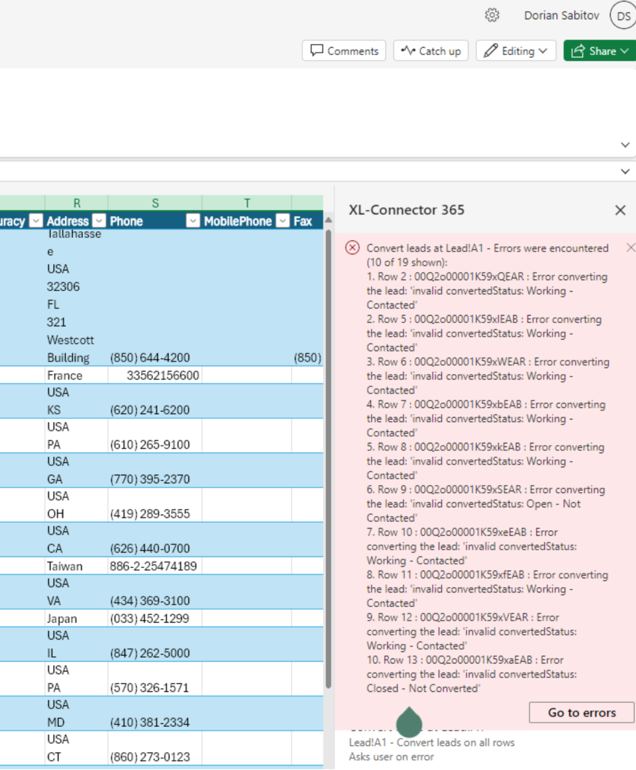 How to Sync Data from Microsoft Excel to Salesforce: Use Cases - Apex Hours