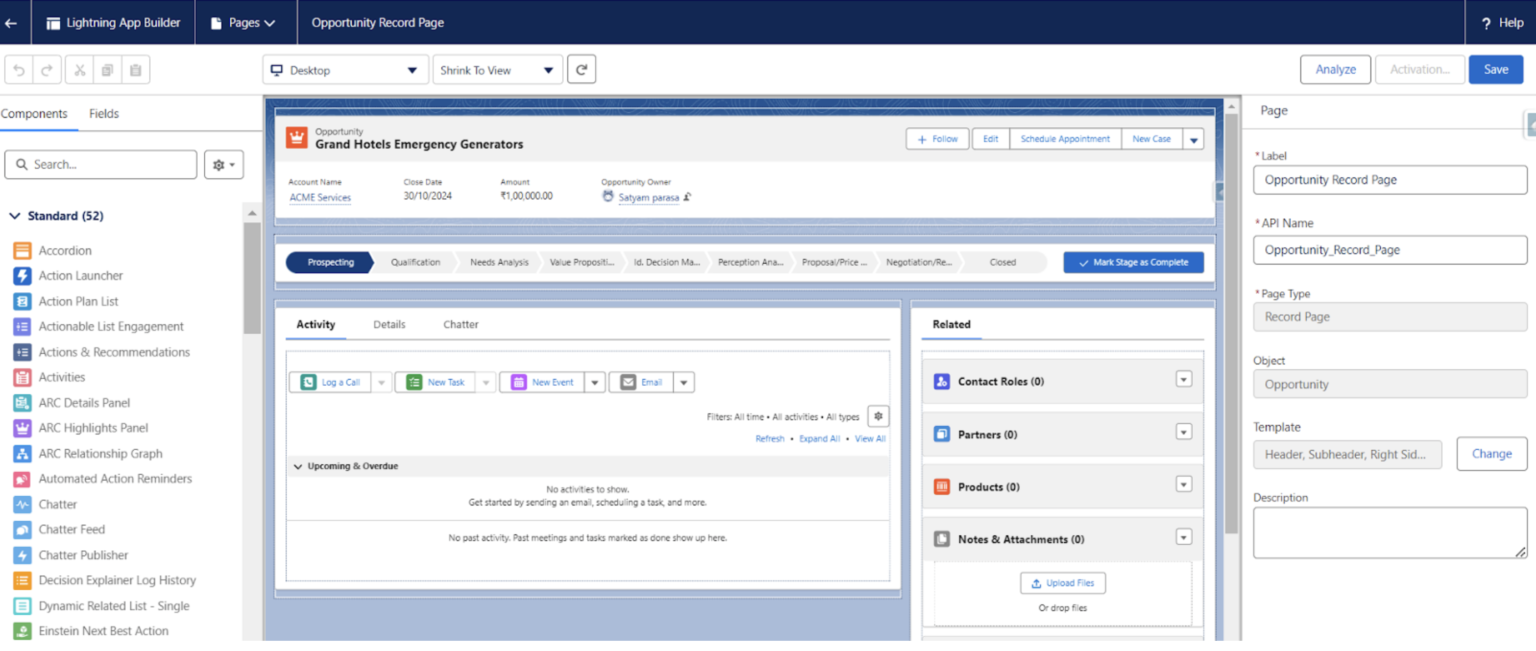 Dynamic Highlights Panel - Winter 25 release - Apex Hours