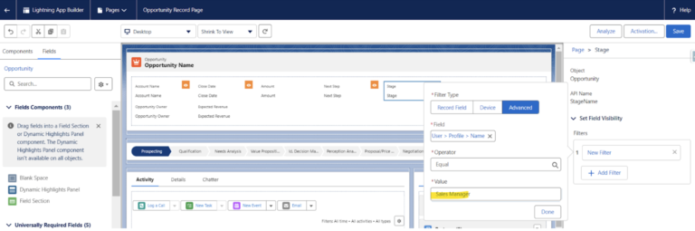 Dynamic Highlights Panel - Winter 25 release - Apex Hours