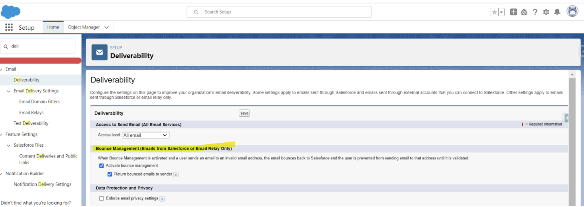 Understanding Email Deliverability Settings in Salesforce - Apex Hours